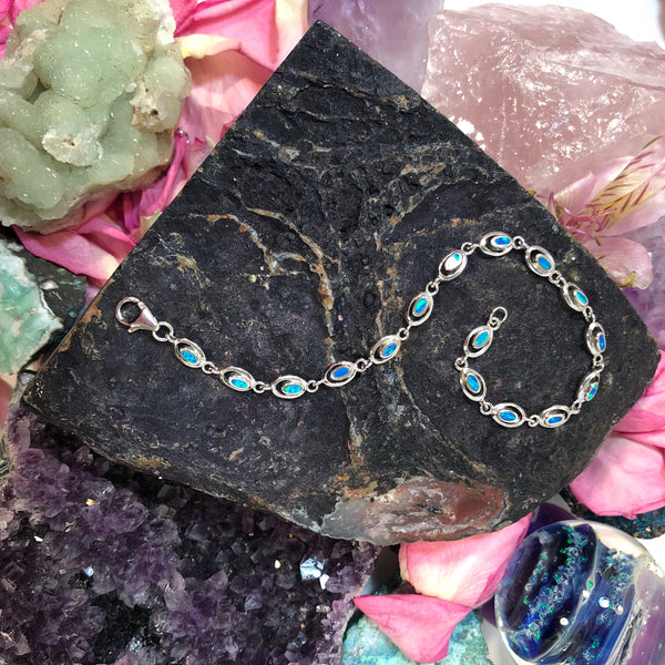 Blue Opal Bracelet - AlphaVariable
