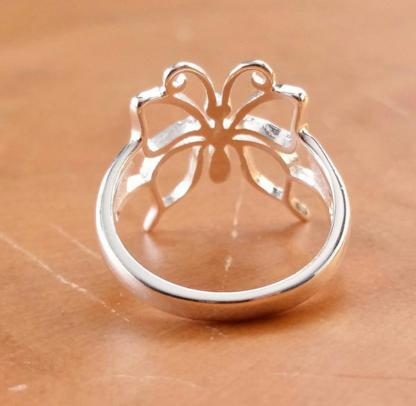 Sterling Silver Butterfly Ring FREE Gift Box + FAST Shipping ...