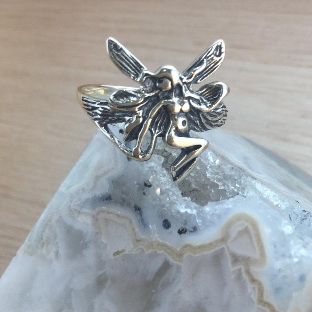 Sterling Silver Fairy Ring by AlphaVariable