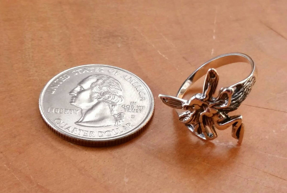 Sterling Silver Fairy Ring by AlphaVariable