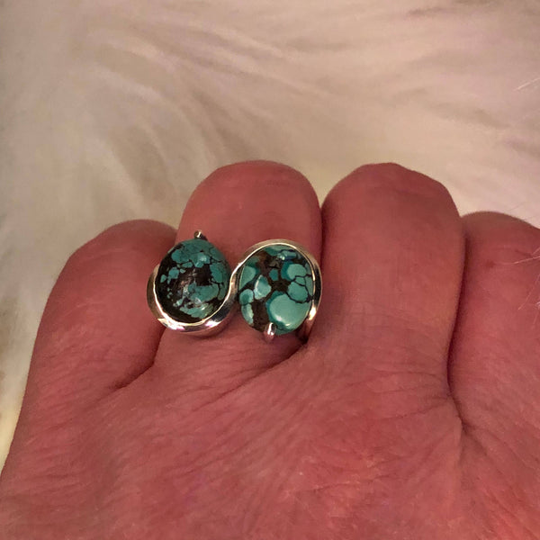 Turquoise Infinity Ring - AlphaVariable