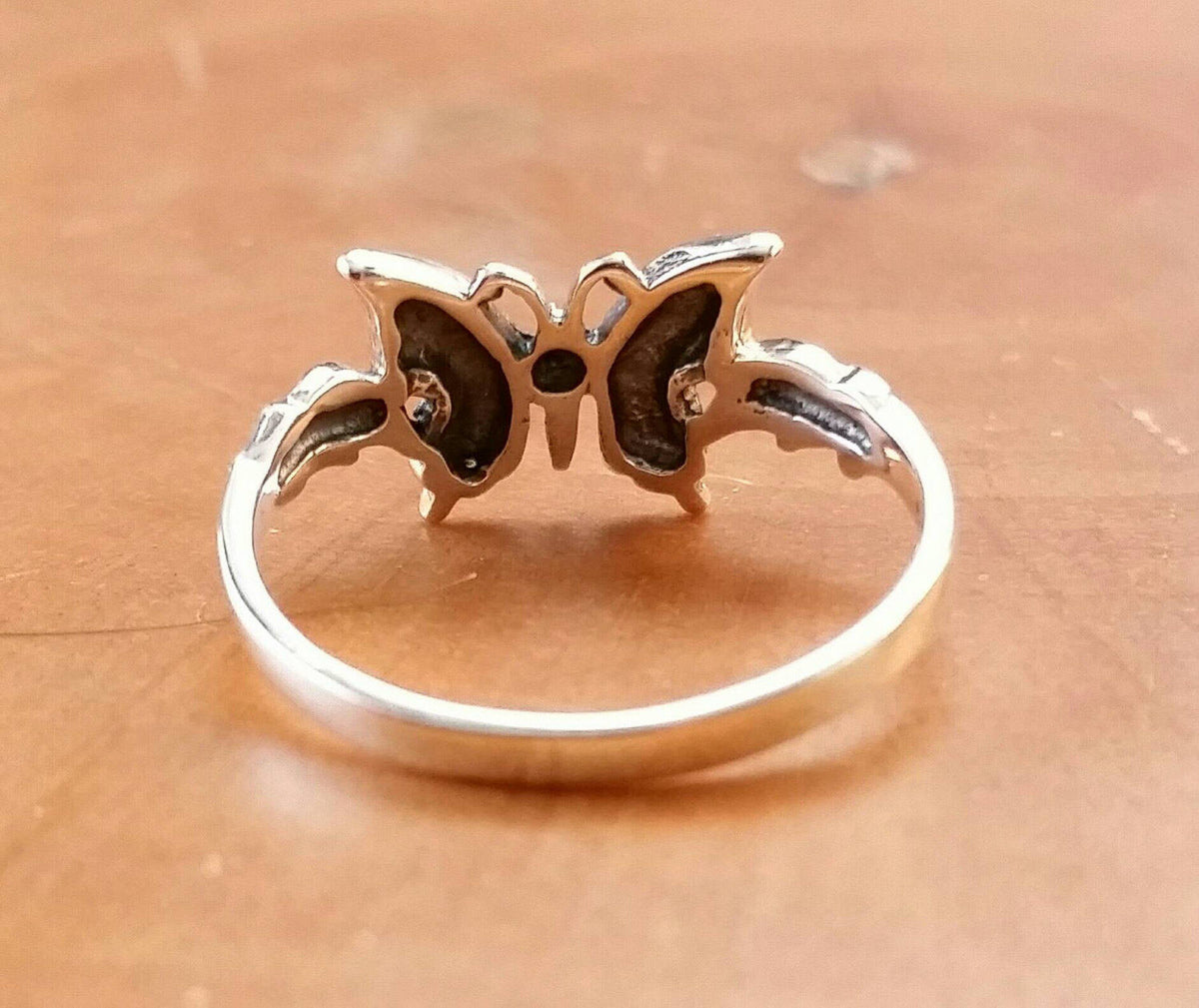 Sterling Silver Butterfly Ring by AlphaVariable