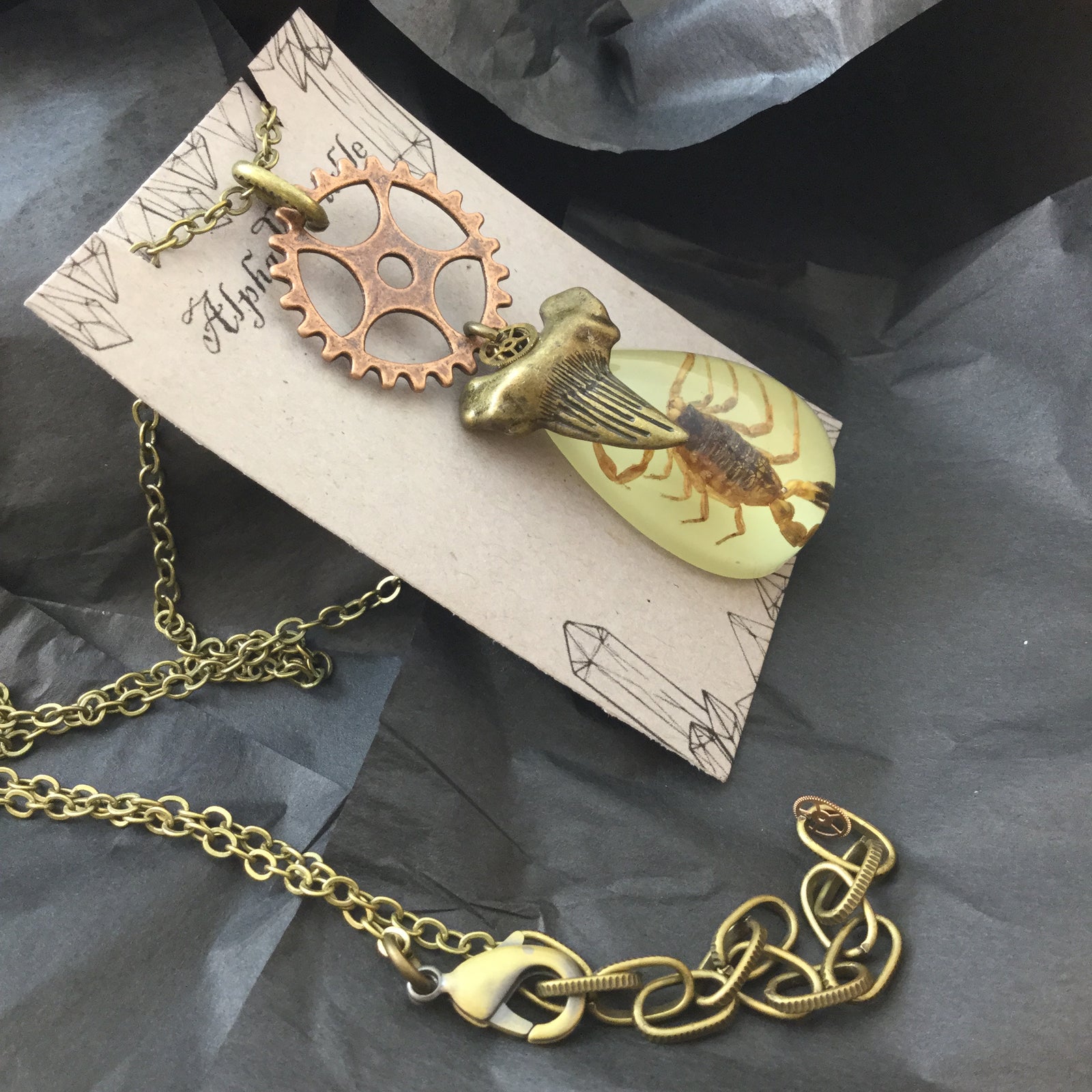 Scorpion Necklace - AlphaVariable